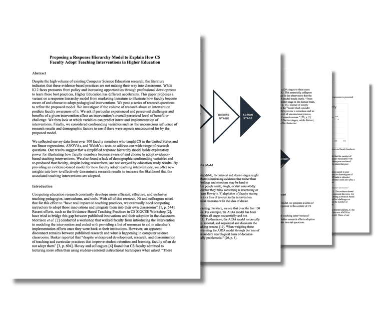 Proposing a Response Hierarchy Model | Codio Research